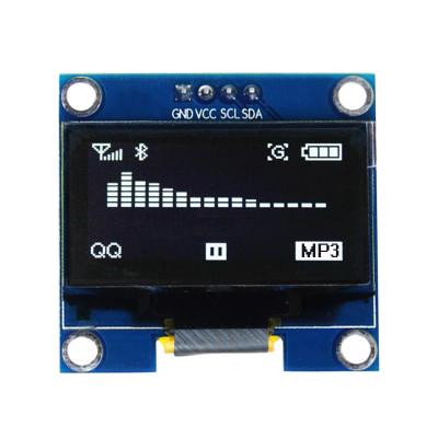 中国 高コントラスト色 0.96' OLEDディスプレイモジュール 128X64点マトリックススクリーン 販売のため