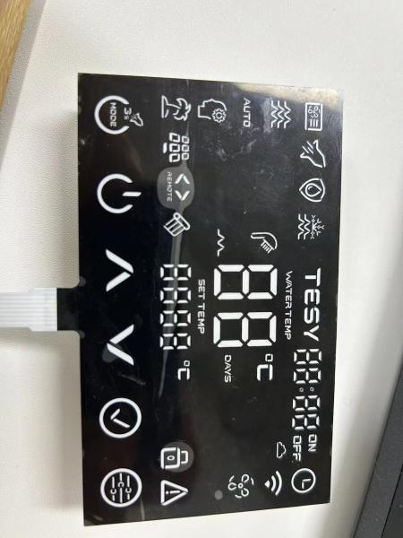 Display LED de 7 segmentos en color blanco y mono de calidad industrial