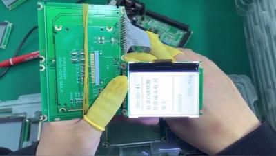 Cina 240*160 Grafica STN Modulo LCD grigio Display industriale 6H riflettente positivo in vendita