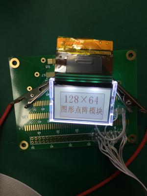 Cina STN Positivo 128*64 Grafica ST7920 6H Modulo LCD ad alta temperatura LM3033DW in vendita
