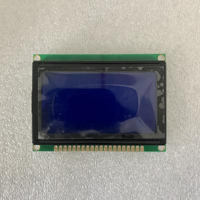 China LCM12864A 128x64 LCD Display Module STN Blue Negative 8-bit MPU Interface White LED Side Backlight for sale