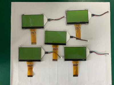China RYG16080A-GYTWRGN 160x80 STN Yellow-Green LCD Module, Dual Red/Green LED Backlight, FPC Connector, UC1698U Driver for sale