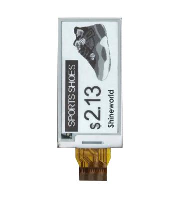 China 2.13 Inch 104x212 Ultra-Low Power E-Paper Display Module for Electronic Shelf Labels for sale