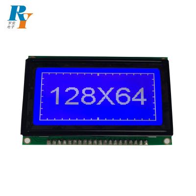 China 128X64 Dots Graphic Display Module ST7565R STN Gray Blue Film for sale