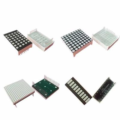 China 75mcd 10mm Pixels Led 7 Segment Display 0.28-4
