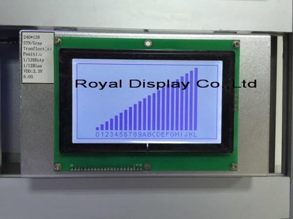 Graphic LCD Display custom-made Digital FSTN 240X128 dots Backlight COB LCD Module Industrial Instrument