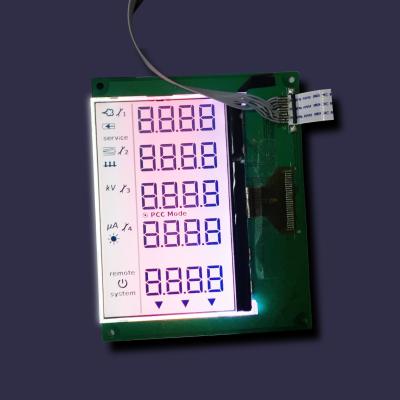 China Custom Electric Va Tn Htn Stn 3.3V FSTN Mono Medical Equipment Instrumen 7 Segment LCD Module TN positive LCD VA Panel for sale