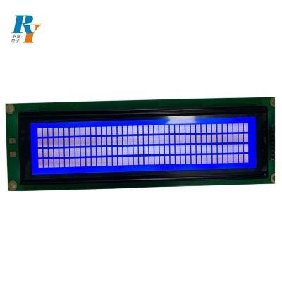 China Stn Negative Character LCD Module  Parallel FSTN 40X4 With LED Backlight for sale