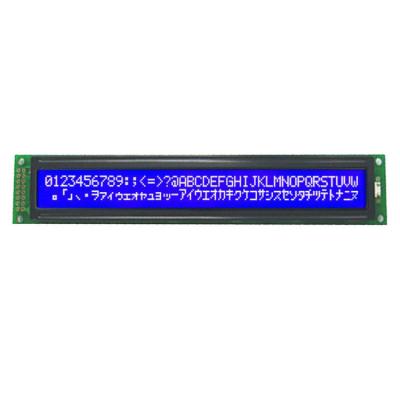 China Parallel FSTN Character Lcd Module 5.25V Logic Stn 40X2 Monochrome LCD Module for sale