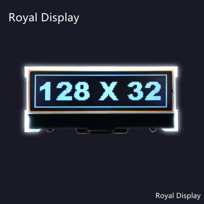 China 128X32 DFSTN Black Negative Cog Monochrome Graphic LCD Display for sale