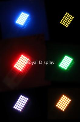 China 80mcd LED DOT Matrix Display FSTN COB 1.9mm Dia 5X7 Red Emitting for sale