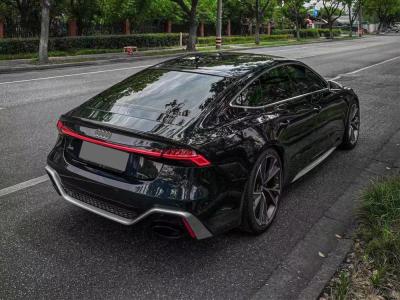 China Body Kit For Audi A7 C8 2018-2022 Year Upgrade RS7 Front Bumper Assembly Side Skirts Rear Bumper Rear Diffuser for sale