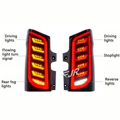 Cina 16-21 Assemblaggio di luci posteriori Per Mercedes Benz VITO Classe V Retrofit Direzione del flusso luci di marcia LED V260 W447 in vendita