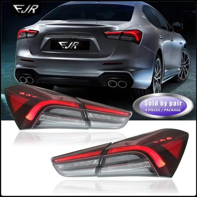 Cina Per Maserati Ghibli Lampada posteriore a LED 14-20 Retrofit Vecchio a nuovo Lampada posteriore a coda Flowing Turn Brake Accessoio auto in vendita