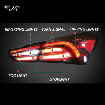 Cina Per Maserati Ghibli Lampada posteriore a LED 14-20 Retrofit Vecchio a nuovo Lampada posteriore a coda Flowing Turn Brake Accessoio auto in vendita
