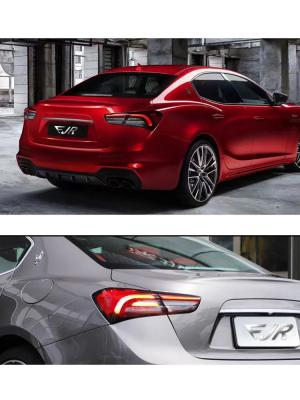 Cina Per Maserati Ghibli Lampada posteriore a LED 14-20 Retrofit Vecchio a nuovo Lampada posteriore a coda Flowing Turn Brake Accessoio auto in vendita