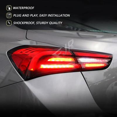 Cina Per Maserati Ghibli Lampada posteriore a LED 14-20 Retrofit Vecchio a nuovo Lampada posteriore a coda Flowing Turn Brake Accessoio auto in vendita