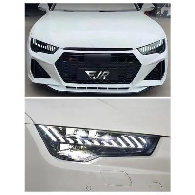 Cina Faretti a LED per Audi A7 2011-2018 RS7 Head Light Front Lens Laser Lamp Accessori auto in vendita