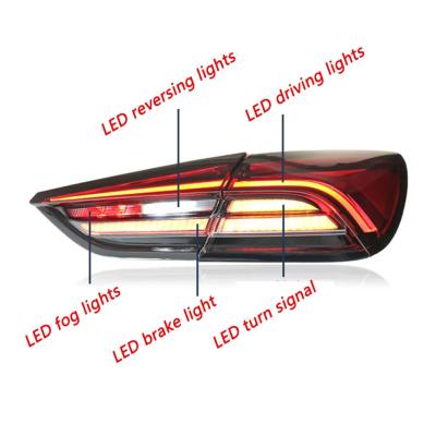 Cina Per Maserati Quattroporte 14-20 Lampada posteriore a LED Nuova versione Trofeo Plug And Play in vendita