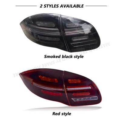 Cina Per Porsche Cayenne 958.1 2011-2014 Luci posteriori a LED Nuove luci posteriori di auto fluenti luce di svolta segnale Plug And Play in vendita