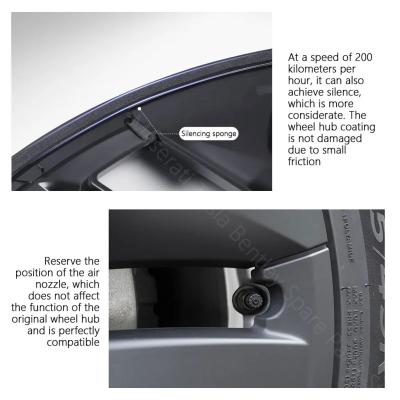 Cina Cappuccio di copertura del mozzo della ruota per Tesla Model 3 Y Copertura protettiva modificata Accessoiri decorativi Installazione non distruttiva in vendita