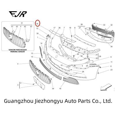 Cina Super copertura di paraurti altamente progettata e efficiente nero per Maserati Ghibli in vendita