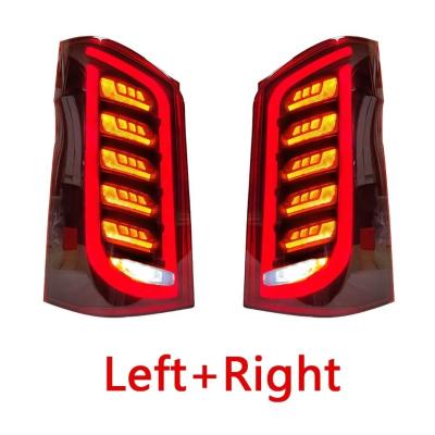 Cina 16-21 Assemblaggio di luci posteriori per Mercedes Benz Vito Classe V Retrofit Direzione del flusso luci di marcia LED V260 W447 in vendita