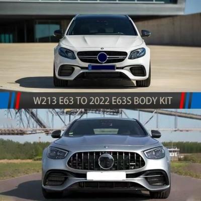 Cina Per Mercedes Benz Classe E W213 E63 Amg Body Kit Faretti Faretti Paraurti 2016-2017 Aggiornamento 2021 in vendita