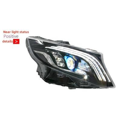 Cina LED Light Running Water Steering V260 W447 Assemblea di fari per Mercedes Benz VITO in vendita