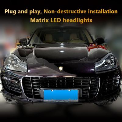 China Atualização Matrix Versão Avançada Faros LED Para Porsche Cayenne 957 2007-2010 à venda
