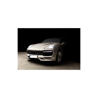 中国 ポルシェカイエン 2018-2021 9y0 ボディキット ターボ Tkt スタイル フロント バンパー 後部ディフューザーキット 販売のため