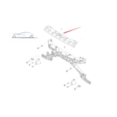 中国 直接 2021-Y型 フロントバンパー サポート ブレーケット OE 1495093-00-B 格安でテスラ用 販売のため