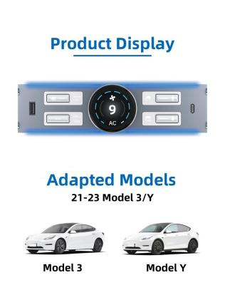 Cina Ejr Lcd Intelligent Docking Station per Tesla Model 3 Y Caricabatterie veloci Shunt Hub Splitter Tasto di manopola di controllo centrale in vendita