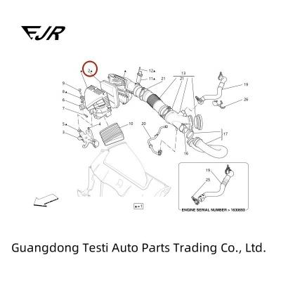 Cina GHIBLI III M157 670154626 Filtro d'aria per il 2021-2024 Levante 2.0 T4 2WD 330 HP Motore MHEV in vendita