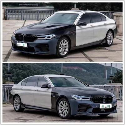 Cina 2011-2017 BMW Serie 5 Paraurti anteriore aggiornato 2022 M5 con fari a LED e luci posteriori in vendita