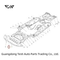 China Front Underbody Guard For Levante M161 For Replacement for sale