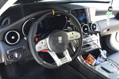 Cina Volante personalizzato in fibra di carbonio per Mercedes Benz Classe S W222 S500 in vendita