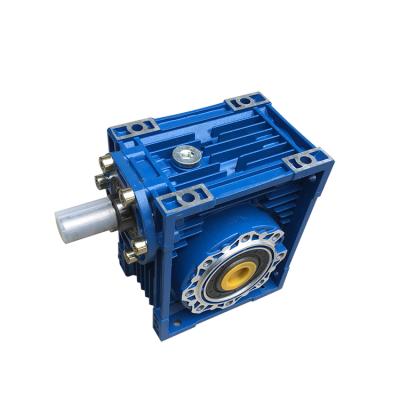 China Motovario Type Equivalent Shaft Mounted NMRV 063 1 100 Ratio Worm Gearbox Reducer Custom ODM Support for sale