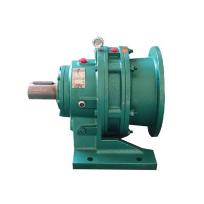 China XW3/B1 Model Reducer Gear Box Cast Iron Foot Mounted Straight Male Shaft Planetary Cycloidal with 23 43 Ratio for sale