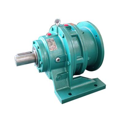 China Inline XWD8 Planetary Speed Reductor with Cycloidal Gearing Arrangement 1:35 Ratio Solid Shaft ODM Customization Support for sale