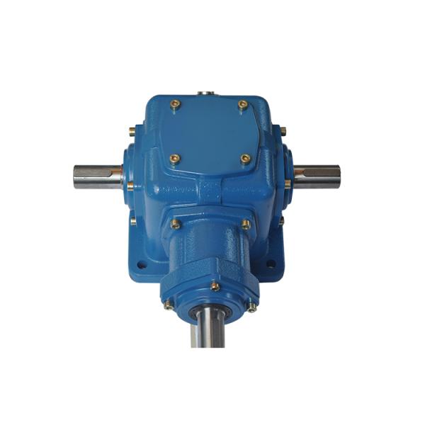 Quality Small Cast Iron Spiral Bevel Gearbox 90 Degree Right Angle Speed Increaser 1:2 Ratio for sale
