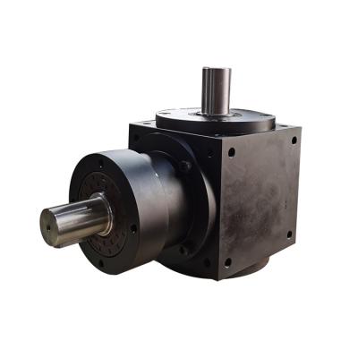 China Small Spiral Bevel Gearbox with Servo Motor Flange Customizable ODM Aluminum Alloy Housing for Planetary Gearbox for sale