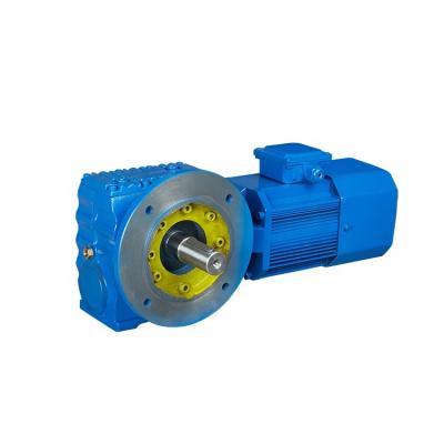 China Vertical Down Flange Mounted Helical Worn Gear Box with Worm Reduced Gearmotor for sale