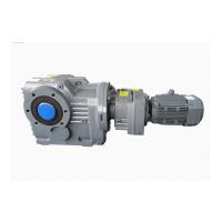 Quality Orthogonal 1300 In-lb Torque Transmission Gear Motor Elevator Gear Box Cast Iron for sale