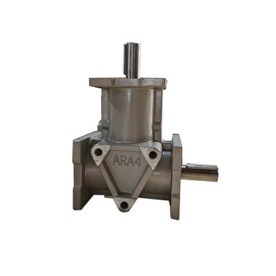 China Customizable ODM Small Aluminum Right Angle Bevel Gear Box Reducer 3D CAD Models in STP or STEP File Format Design for sale