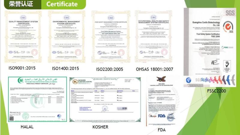 Proveedor verificado de China - GUANGDONG CARDLO BIOTECHNOLOGY CO., LTD.