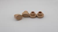 China Customized Size Synthetic Wine Corks Non Refillable Aluminum Top T Cork 5000pcs MOQ for sale