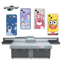 China CMYK Color UV Flatbed Printer Rotary Flatbed LED UV Printer for sale