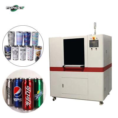 China Diameter 180mm Rotary Inkjet Printer UV Printer Machine For Bottle Mug Can for sale