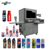 China Double Station Rotary Inkjet Printer Machine For Bottles Cans for sale